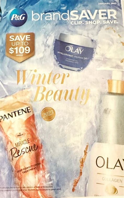 P G Printable Coupons Insert Preview January 2023