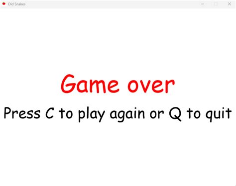 Github Subinkhullar Py Snake A Simple Snake Game In Python Using