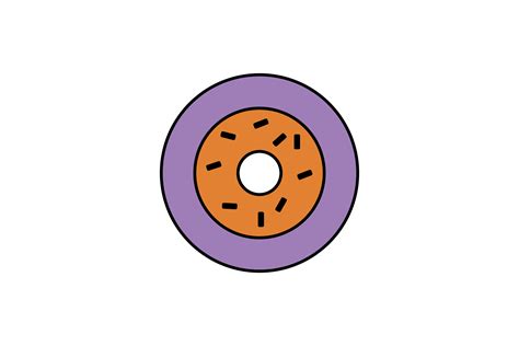 Foods Icon Dounuts Graphic By Isalsemarang · Creative Fabrica