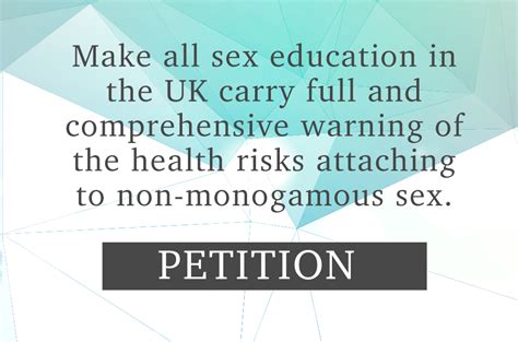 Make All Sex Education In The Uk Carry Full And Comprehensive Warning