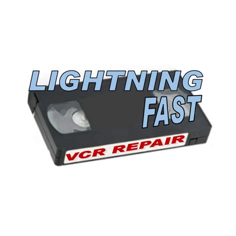 Lightning Fast Vcr Repair Vcr Repair T Shirt Teepublic