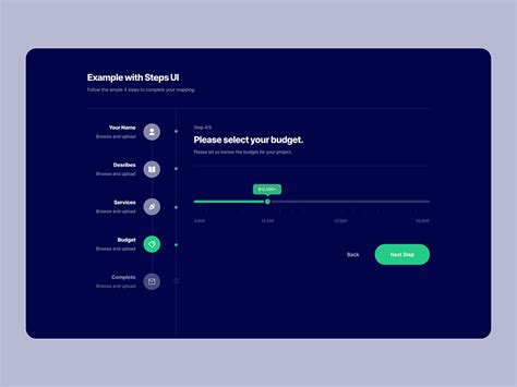 Multi Step Form 03 By Erşad Başbağ For Flowbase On Dribbble