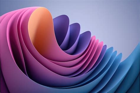 Premium Photo Abstract Wave Colorful Pattern Of Spectrum Color