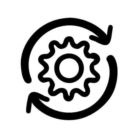 Premium Vector Automation Icon Outline
