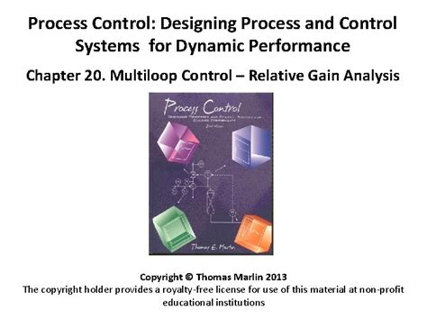 Process Control Designing Process And Control Systems For