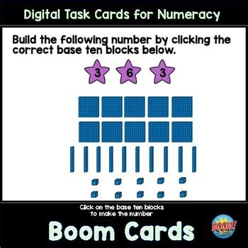 Building Base Ten Numbers By Diamond Mom TPT