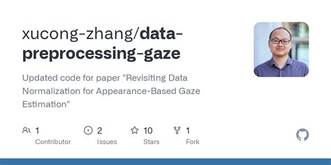 Github Xucong Zhangdata Preprocessing Gaze Updated Code For Paper