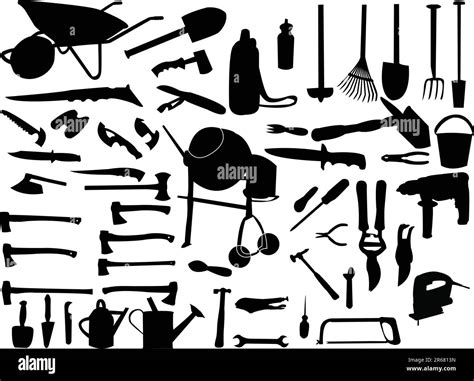 Tools Collection Vector Stock Vector Image And Art Alamy
