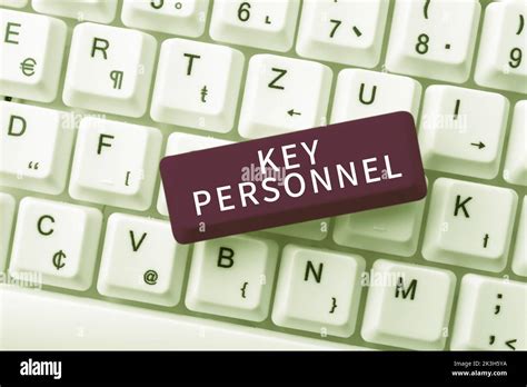 Conceptual Caption Key Personnel Concept Meaning Program Directors
