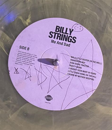 Billy Strings Egg Drop Vinyl Anyone Else Got This Cant Figure Out