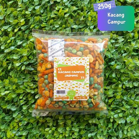 Jual Kacang Campur Jaipong Isi 250 Gr Jajan Kiloan Oleh Oleh Khas