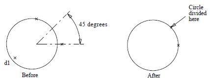 AppliCad Help CAD Edit Trim Divide