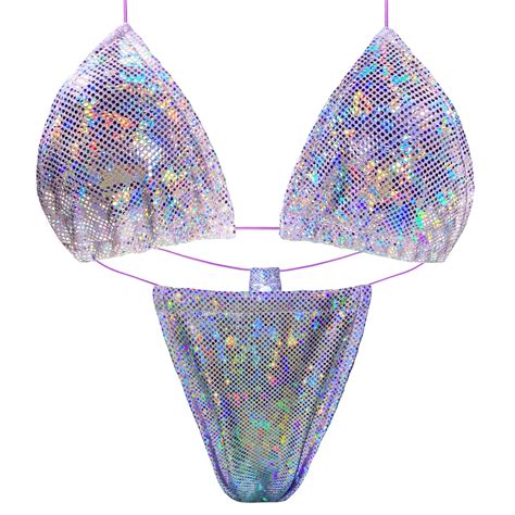 Stripper Exotic Dancer Cam Girl Microkini Lilac Halo Angel Candy
