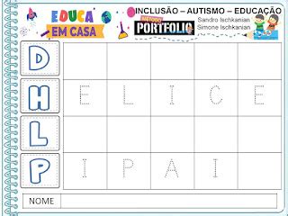 INCLUSÃO AUTISMO E EDUCAÇÃO SIMONE HELEN DRUMOND EDUCA EM CASA