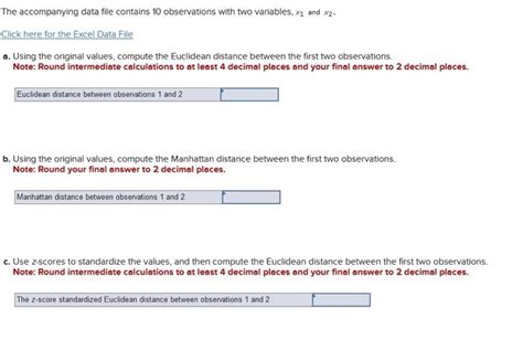 solved d use the min max transformation to normalize the