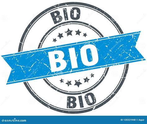 Bio Stamp Stock Vector Illustration Of Sticker Rubber 120321948