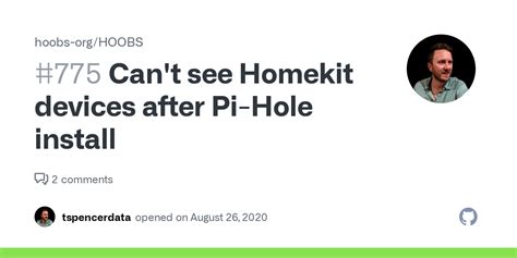Cant See Homekit Devices After Pi Hole Install · Issue 775 · Hoobs