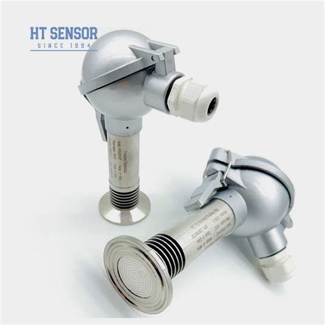 304ss Flush Diaphragm Pressure Sensor Sanitary Pressure Transmitter For Food Beverage