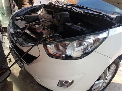 투싼ix 엔진오일미션오일향균필터교환 및 점검 울산동구 성진카센타 네이버 블로그