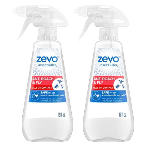 Zevo 12 Oz Ant Roach And Fly Multi Insect Killer Trigger Spray