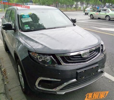 Spy Shots Geely Emgrand NL 3 SUV Is Almost Naked In China