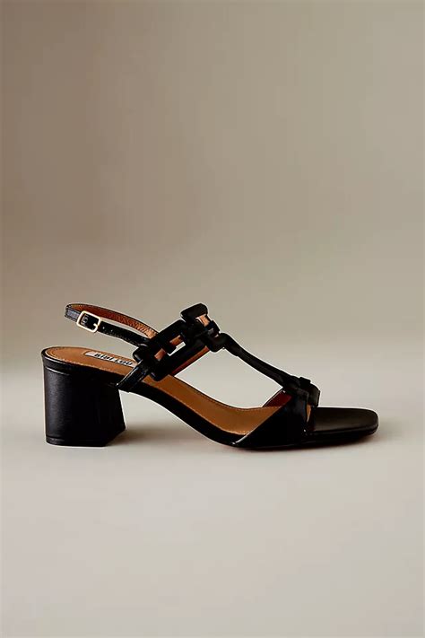 Bibi Lou Loise Leather Heeled Sandals Anthropologie Uk