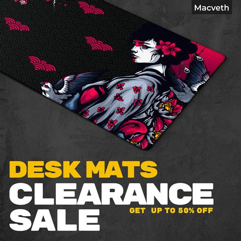 Macveth Artisan Deskmat Artisandeskmat Clearance Items Random