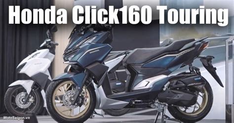 เจาะรายละเอียด All New Honda Click 160 เวอร์ชั่น Touring ฟีเจอร์มาเต็ม