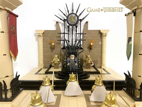 Lego Game Of Thrones Iron Throne Room Steinchenfansde