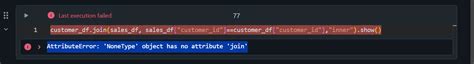 Database Attributeerror Nonetype Object Has No Attribute Join In