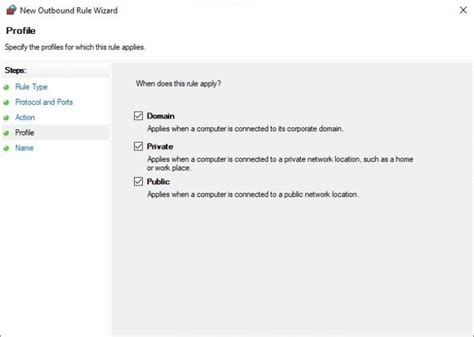 Hướng Dẫn Chặn Cổng Outbound Firewall Trên Windows 10 Thuê Máy Chủ ảo Vps Chất Lượng