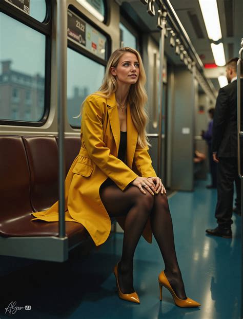 Lost In Thought On The Train Ride By Alyssa Ai On Deviantart