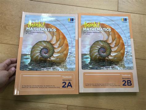 Think Mathematics New Syllabus 8th Edition 2A 2B Secondary Textbook