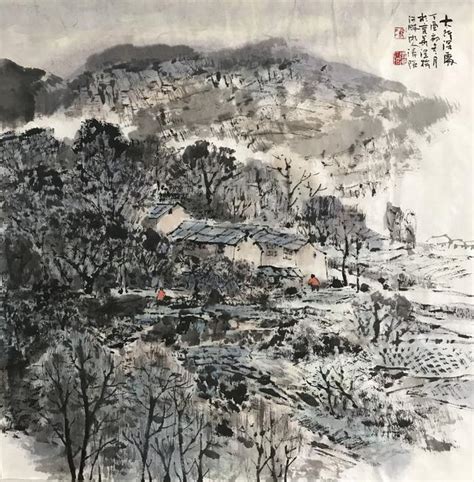 田園山水畫大家潯陌毎一幅畫都是一首深情的詩 每日頭條