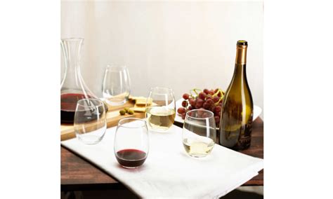 Container Door Ltd Luminarc 12 Pack Stemless Wine Glasses 4