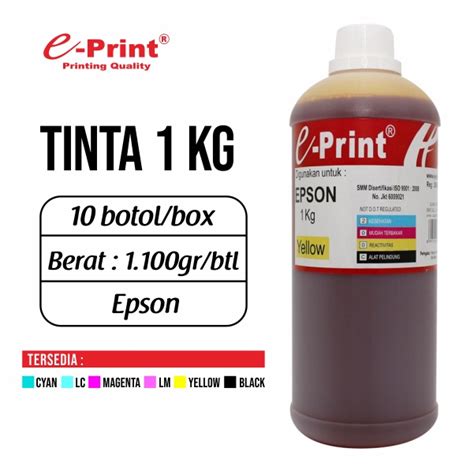 Jual Tinta Printer Epson E Print Reguler Kg Set Shopee Indonesia