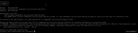 Linux服务器配置用户级tensorflowgpu环境linux配置tensorflow Csdn博客