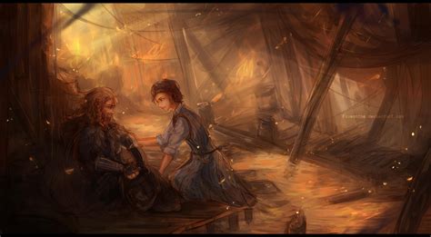 The Hobbit Fili And Sigrid By Fiveonthe On Deviantart