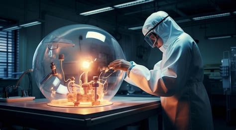 Premium Photo Closeup Of Sequrity Worker In Secret Factory Secret