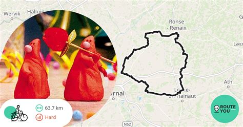 Ronse Recreatieve Fietsroute RouteYou