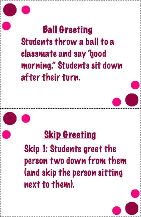 Morning Meeting Greetings Styled Morning Meeting Greetings Morning