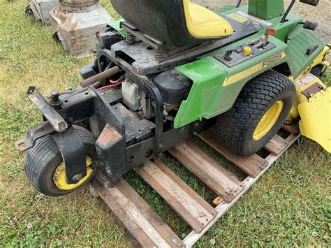 John Deere F5 25 Lawn Tractor Does Not Run Parts Legacy Auction Company