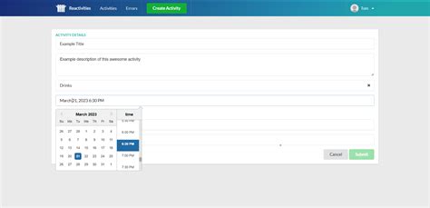 GitHub TomaBucur Reactivities