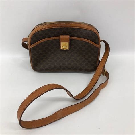 Yahooオークション Celine セリーヌ ショルダーバッグ M11 マカダム