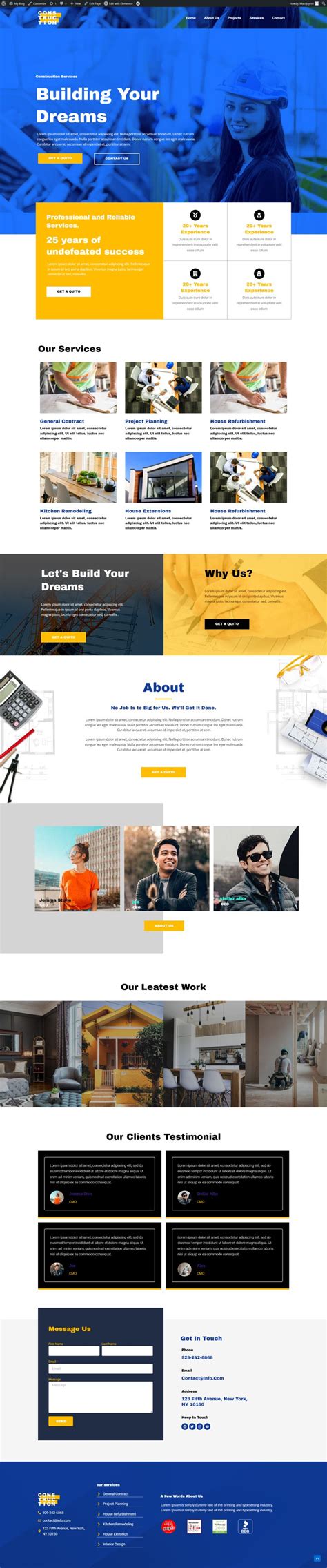 Mst Rubina Akter On Linkedin Wordpress Elementor Webdesign