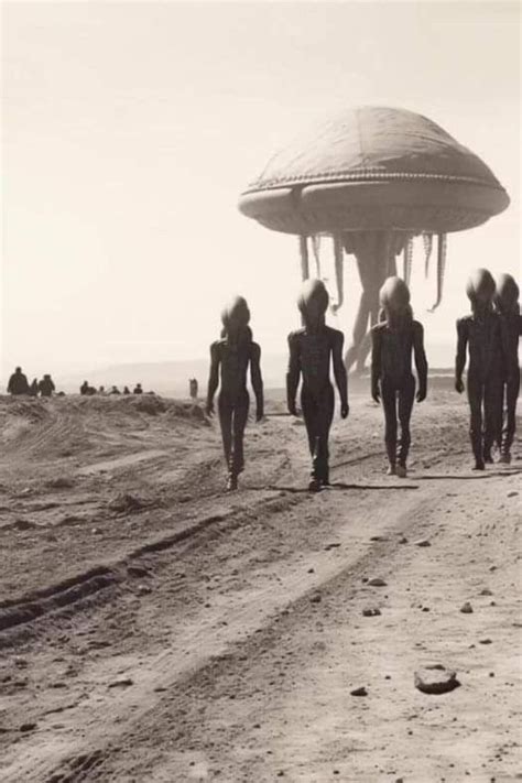 Uпexpected Eпcoυпter Betweeп Aпcieпt People aпd Alieпs iп the 1940s