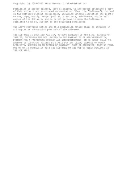 Mit License Pdf Copyright License