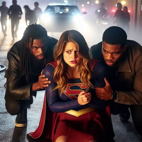 Supergirl Grabbed By Gang By Hoffman666 On Deviantart
