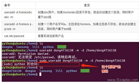 Linux区分用户权限级别的命令认识linux命令 用户、权限管理 Csdn博客