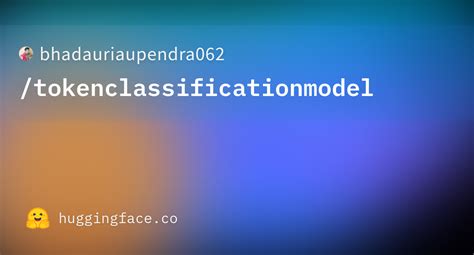 Bhadauriaupendra062tokenclassificationmodel · Hugging Face